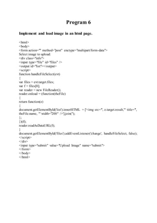 Web technology | PDF