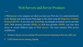 History of Web Technology | PPTX