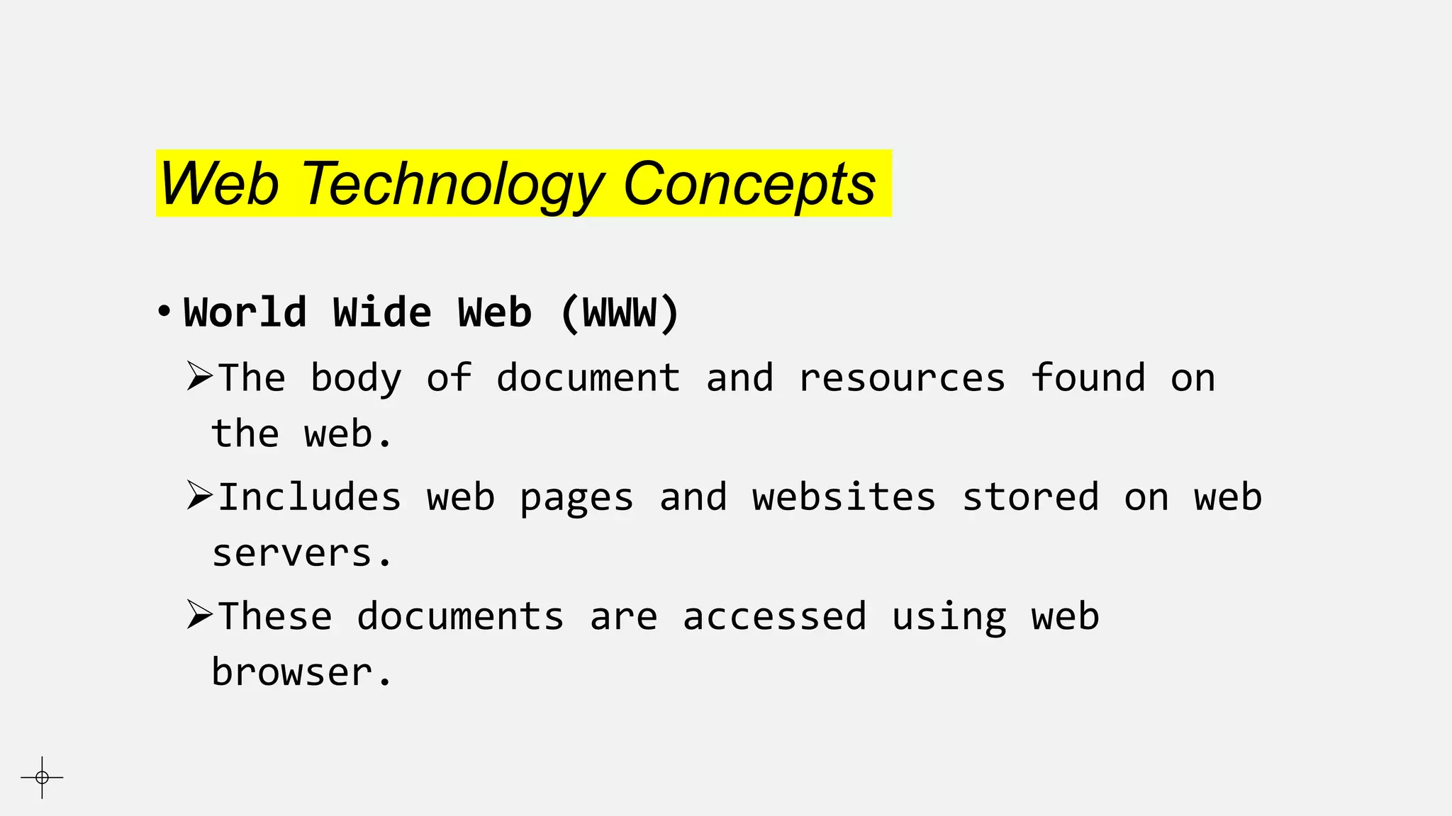 Web technology | PPT
