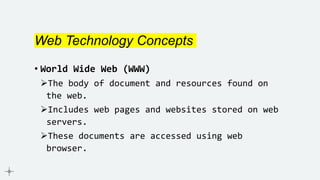 Web technology | PPT
