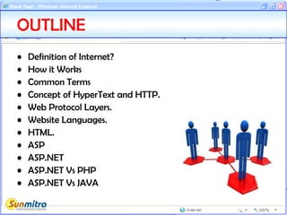 Web Technology Fundamentals | PPTX | Web Design and HTML | Internet
