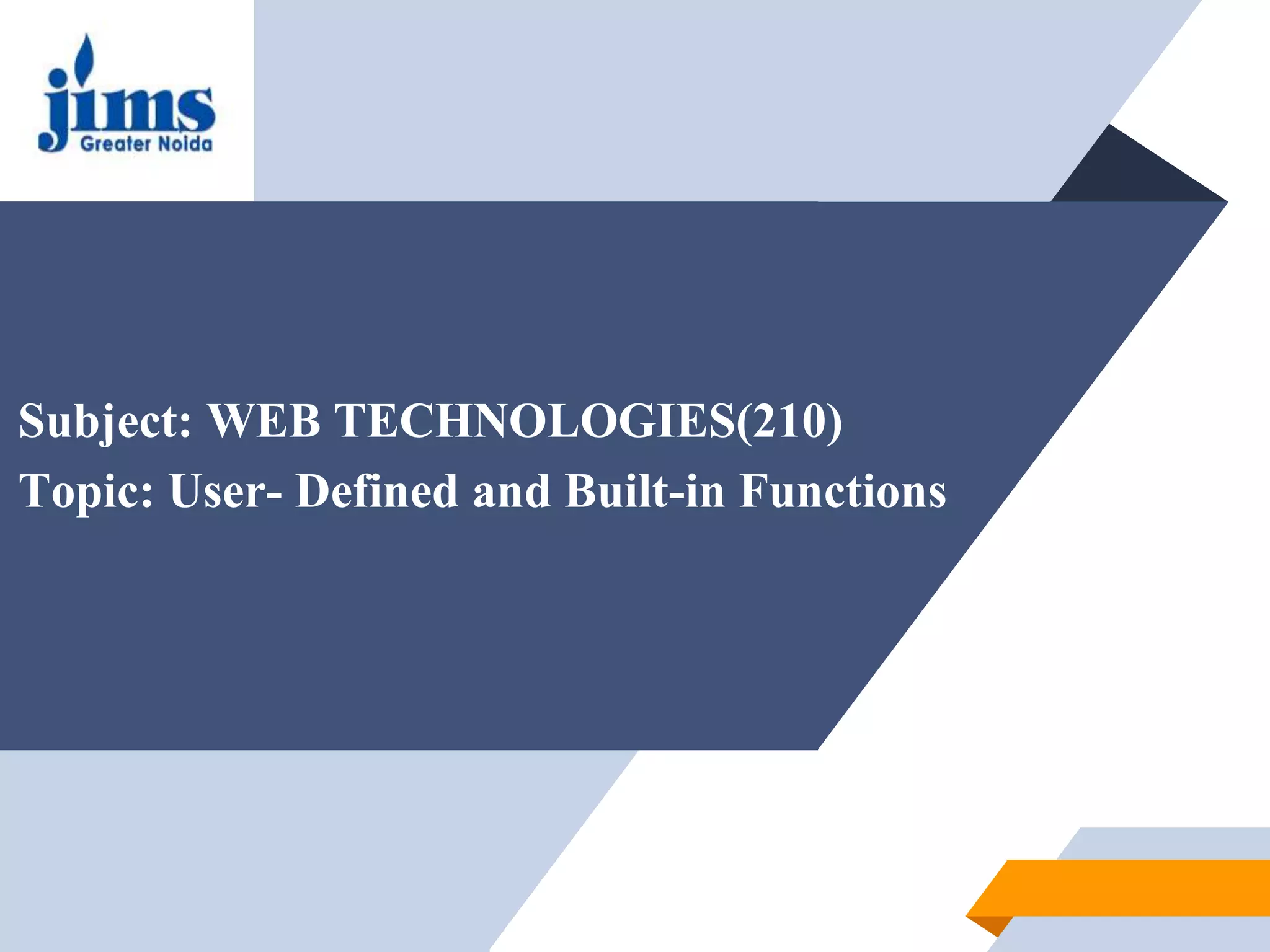 web technology presentation by faraz khan.pptx