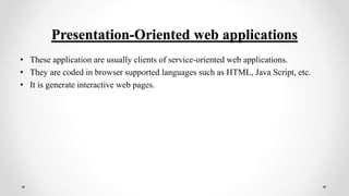 Web technology unit I - Part A | PPTX