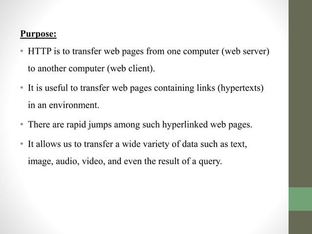Web technology Unit I Part C | PPTX | Internet | Computing