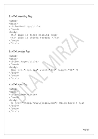 Learn JavaScript HTML & CSS | PDF