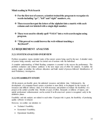 Mind Reading Computers Report | DOCX