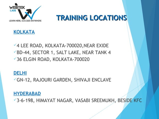 Webtek school ppt | PPT