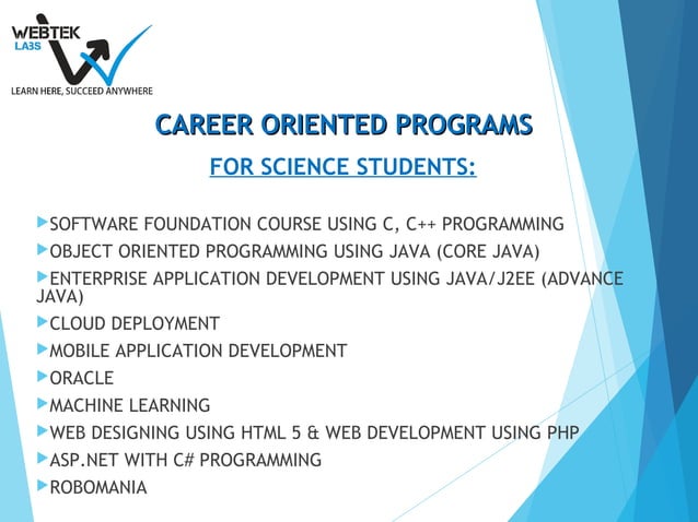 Webtek school ppt | PPT