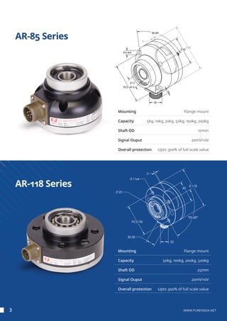 Web Tension Load Cell | Puretronics Purely Global | PDF