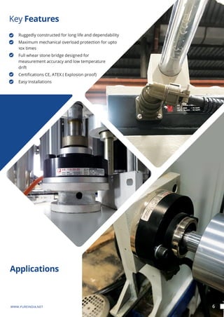 Web Tension Load Cell | Puretronics Purely Global | PDF