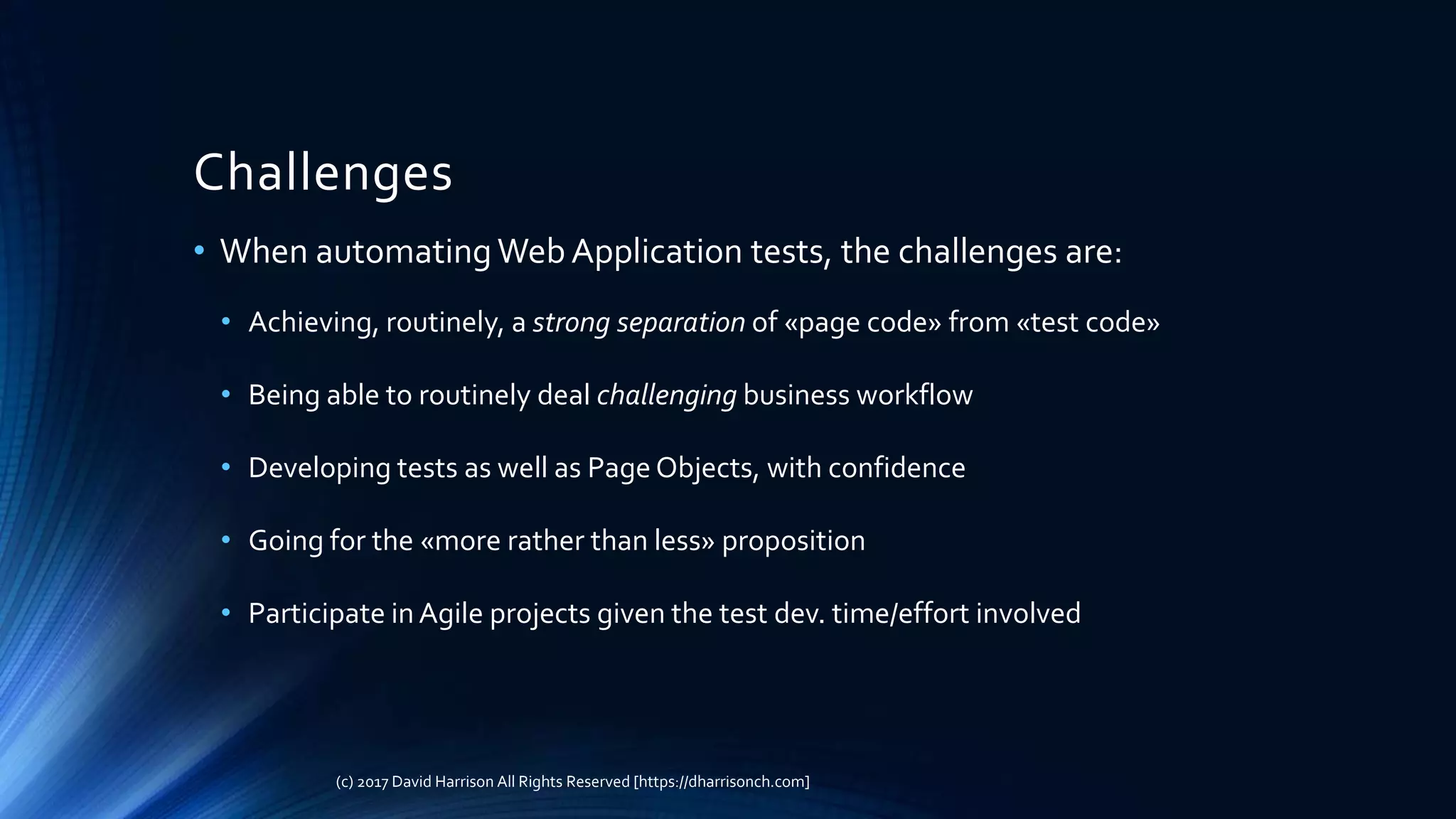 Web Test Automation | PPT