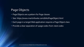 Web Test Automation | PPTX