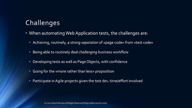 Web Test Automation | PPTX