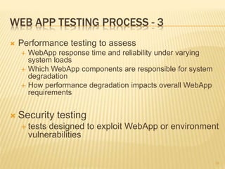 New Web Testing power point presentation | PPT
