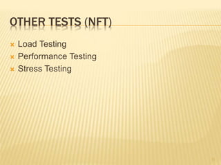 New Web Testing power point presentation | PPT