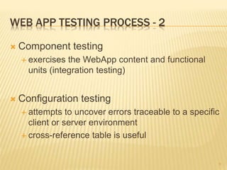 New Web Testing power point presentation | PPT