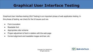 What is Web Testing? | PDF