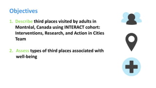 ‘Third places’ and their role for population health: A study in ...