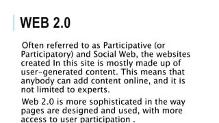 Web tools powerpoint | PPTX