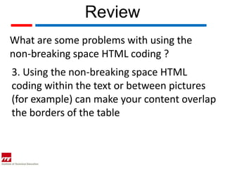 Web topic 3 html format tags | PPTX