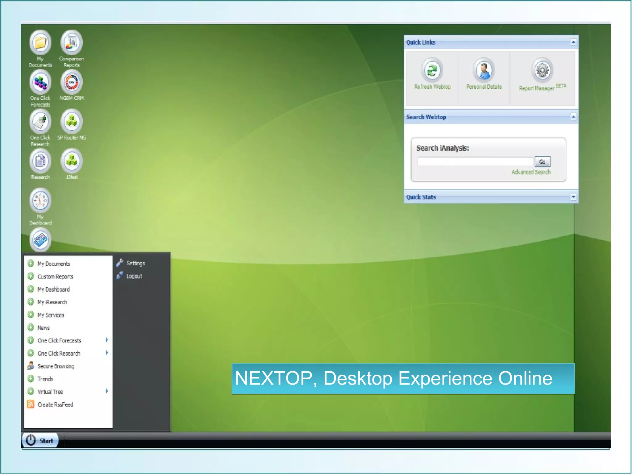Nextop Cloud computing Platform | PPT