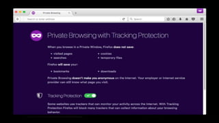 Web Tracking in cyber security and network security | PPTX