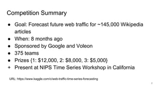 Web Traffic Time Series Forecasting | PDF