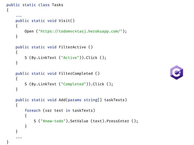 Web ui tests examples with selenide, nselene, selene & capybara | PPT Web ui tests examples with selenide, nselene, selene & capybara | PPT