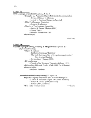 Webupdate2012 ling329 2 | PDF | Homework and Study | Education