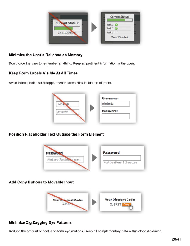Web usability a complete list of ux ui best practices | PDF | Web Development | Internet