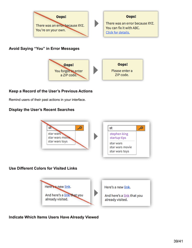 Web usability a complete list of ux ui best practices | PDF | Web Development | Internet