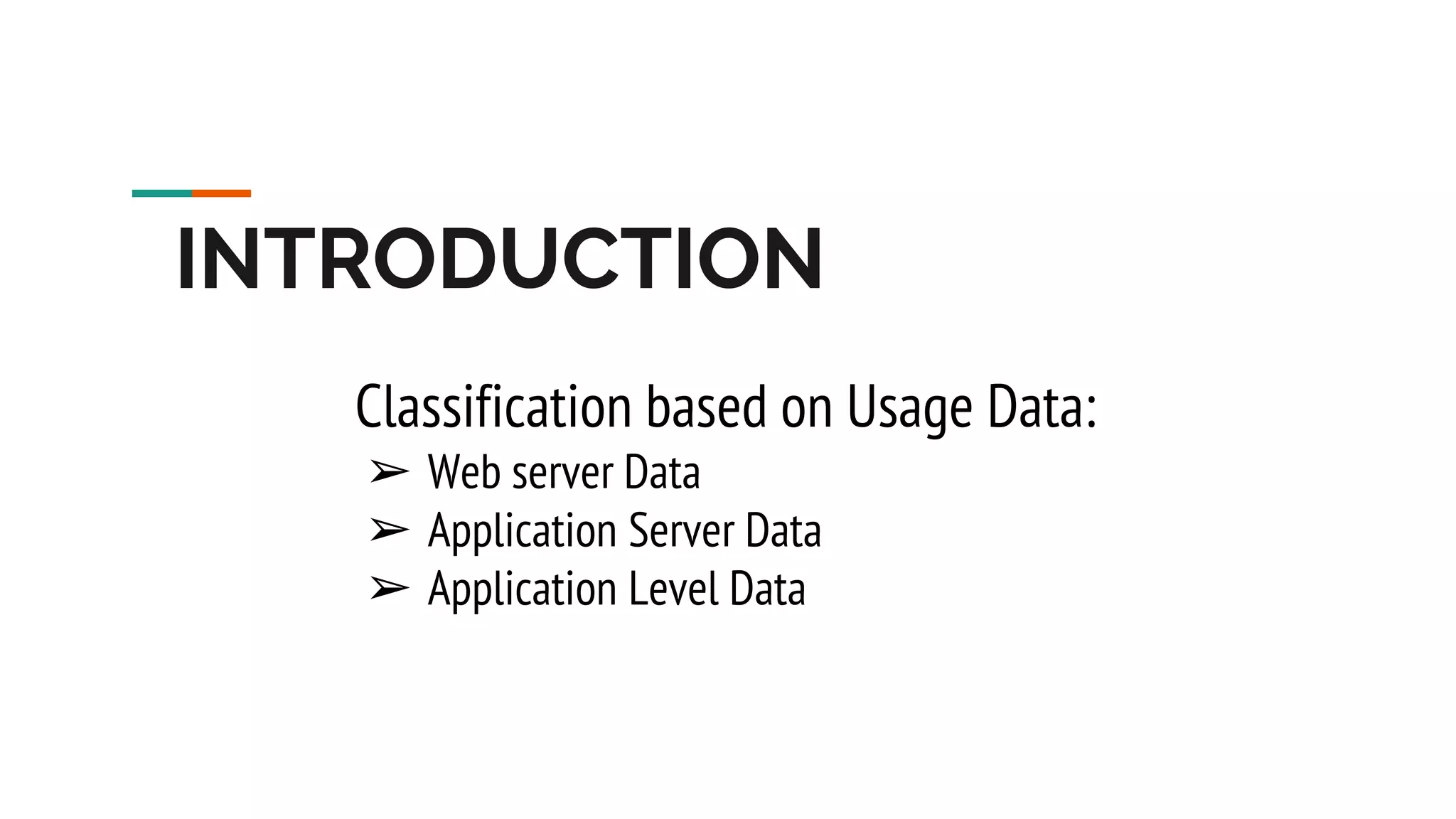 Web Usage Mining Pptx Internet Computing