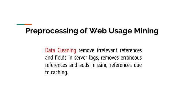 Web Usage Mining Pptx Internet Computing
