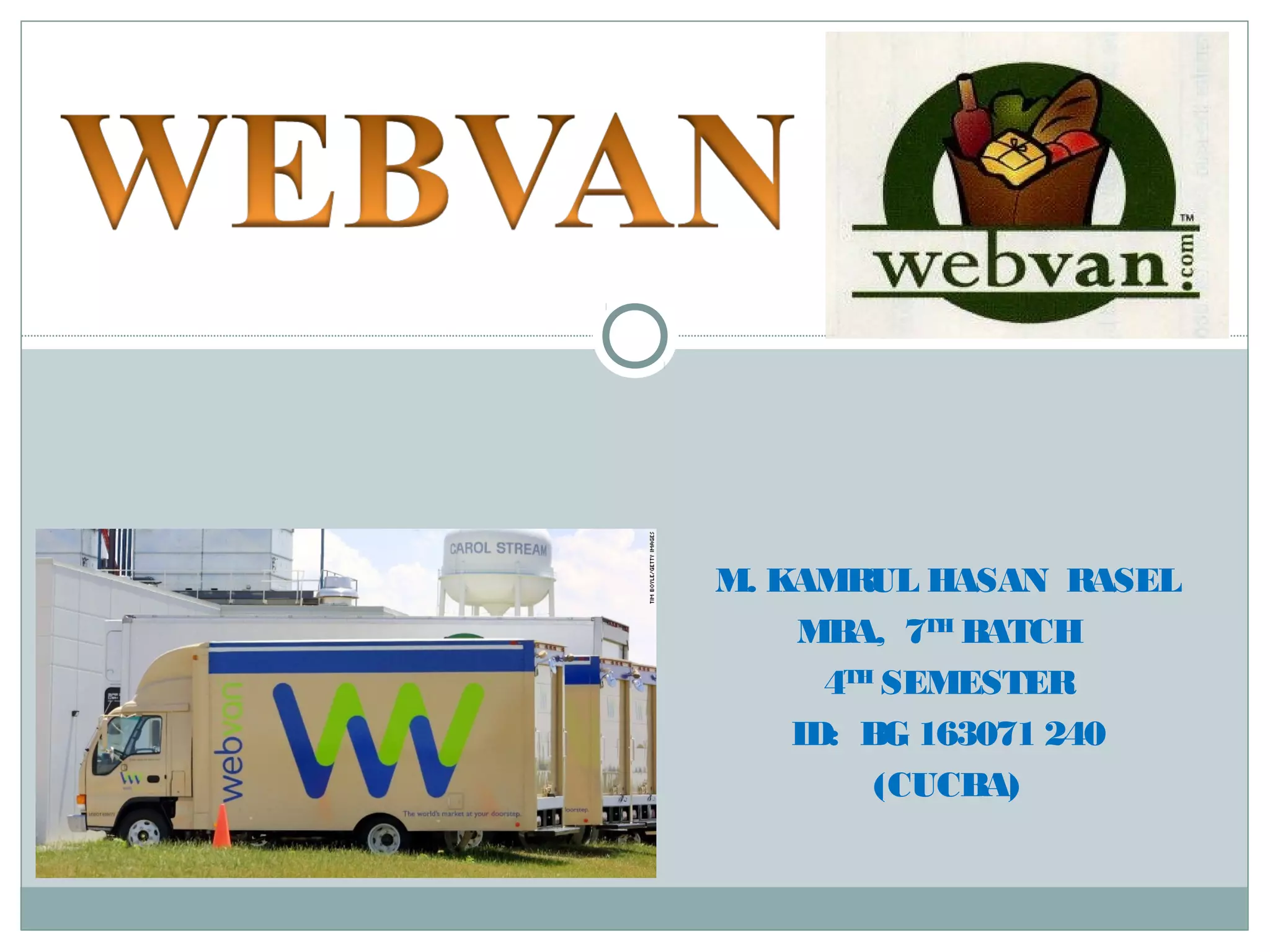 Webvan case study | PPT