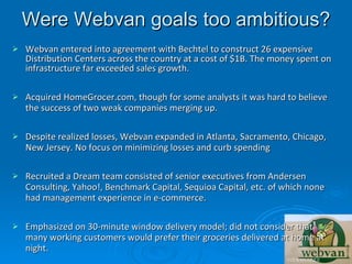 Webvan Final | PPT