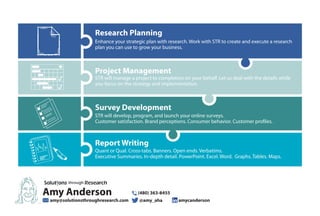 SolutionsThroughResearch Marketing Flyer | PDF