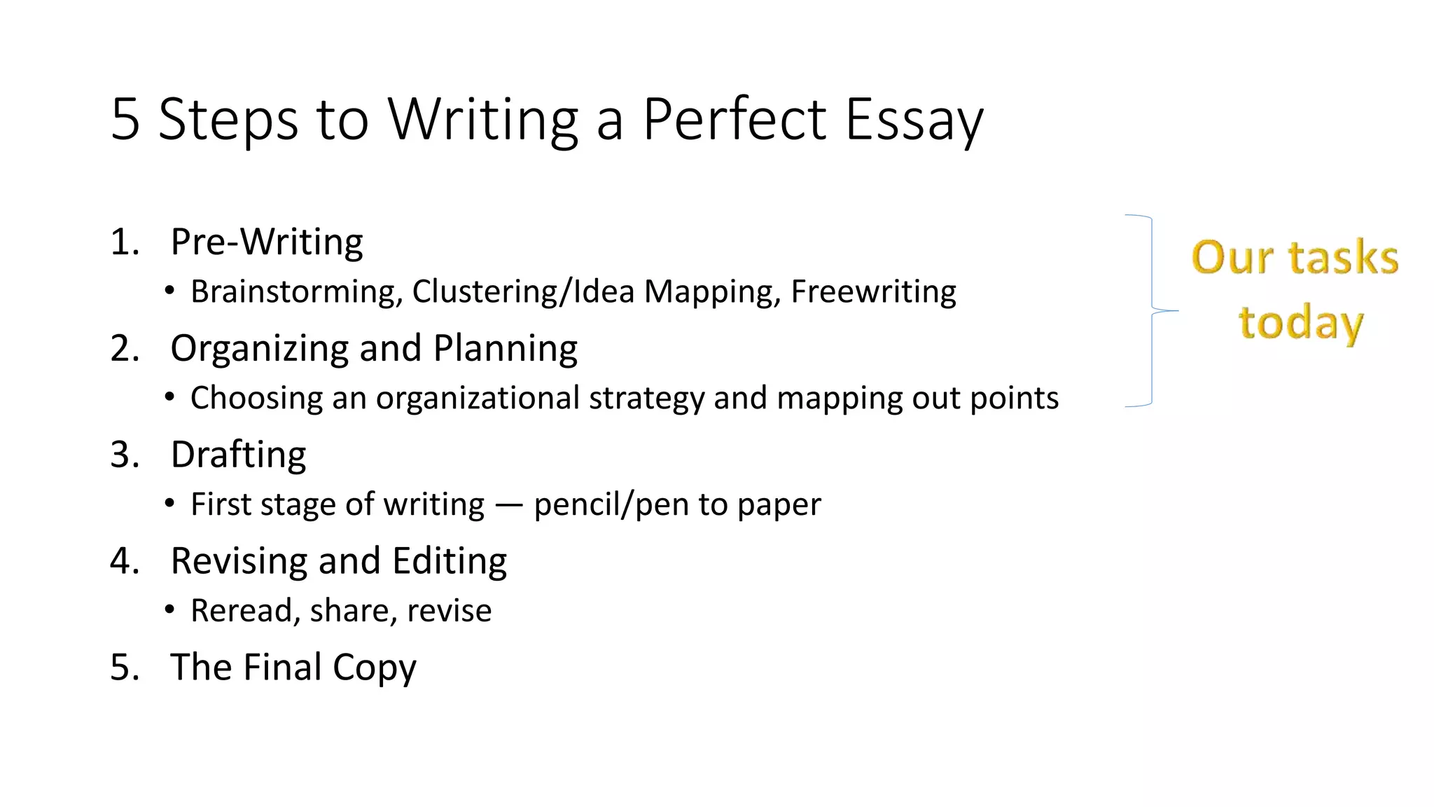 Informative Essay Notes | PPT