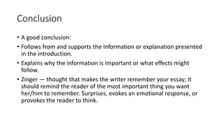 Informative Essay Notes | PPT