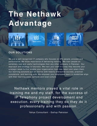 Nethawk Training Broucher | PDF