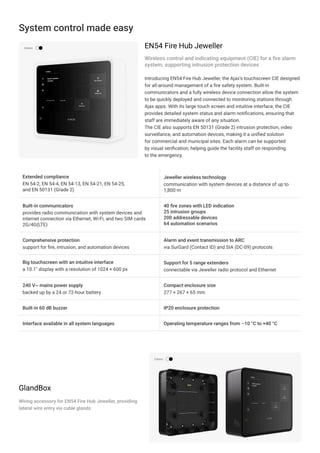 NEW Ajax EN54 Line Product Brochure 2025 | PDF