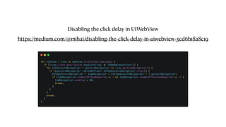 WebView Development Pitfalls | PDF