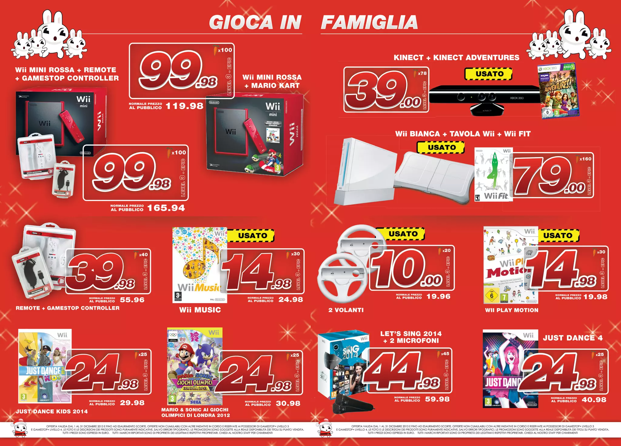 Volantone Dicembre 2013 - GameStop Italia! | PPT