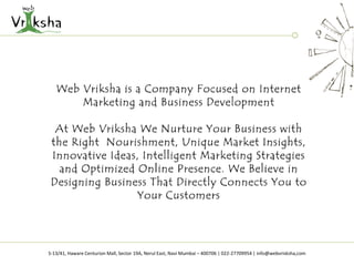 Web vriksha | PPT