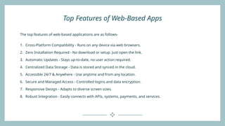 Web-Based Vs Cloud-Based Apps - Comparison For 2025 | PPTX