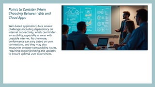 Web-Based Vs Cloud-Based Apps - Comparison For 2025 | PPTX