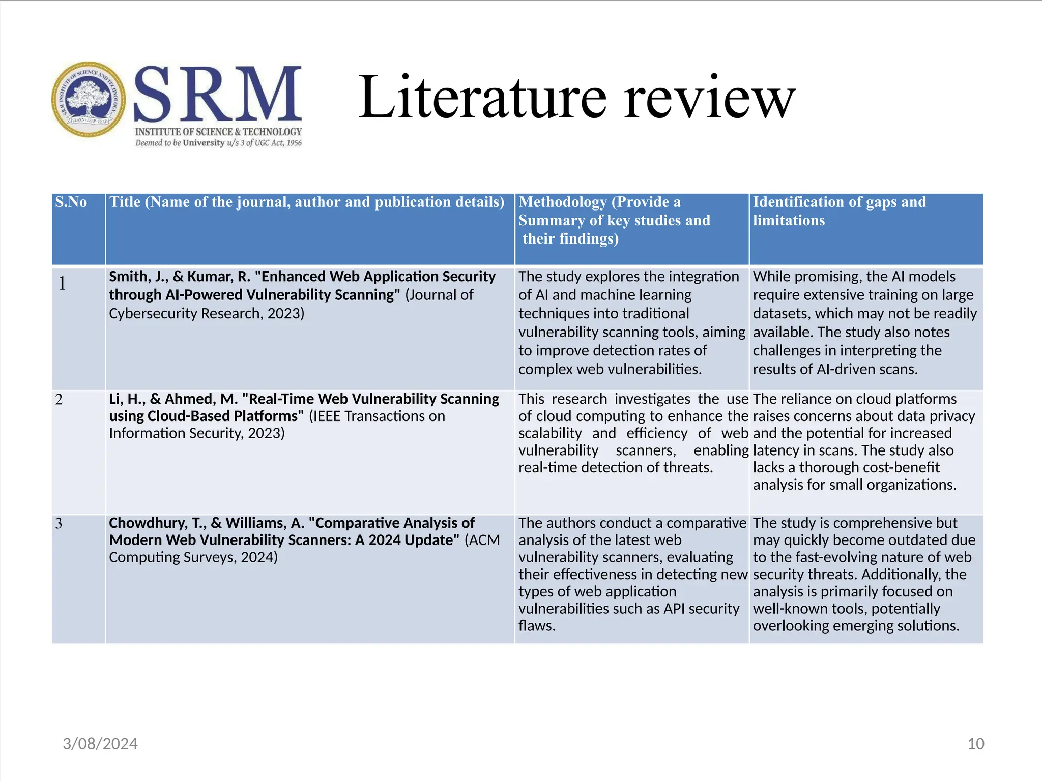 vulnerability scanner on web application.pptx