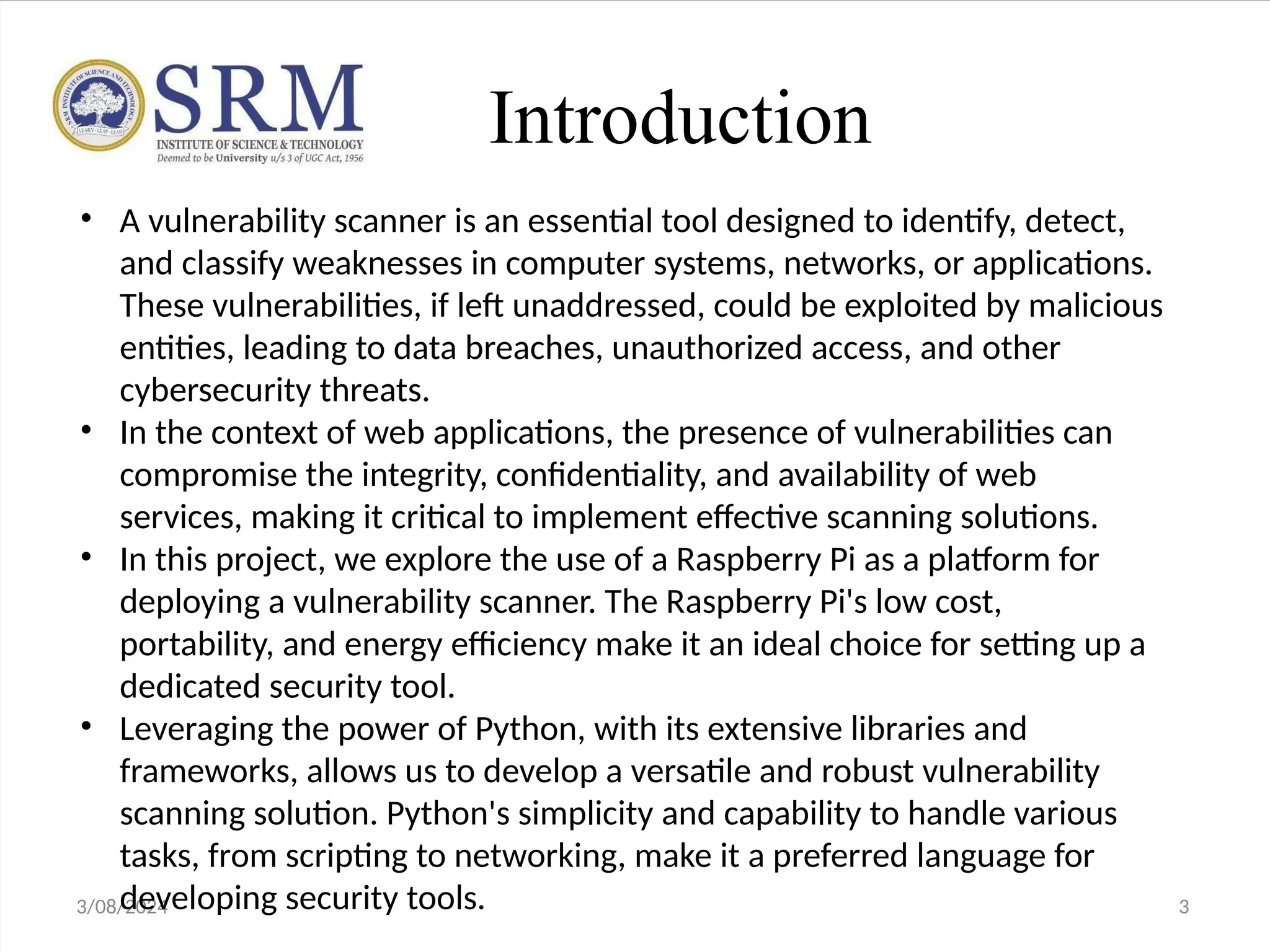 vulnerability scanner on web application.pptx