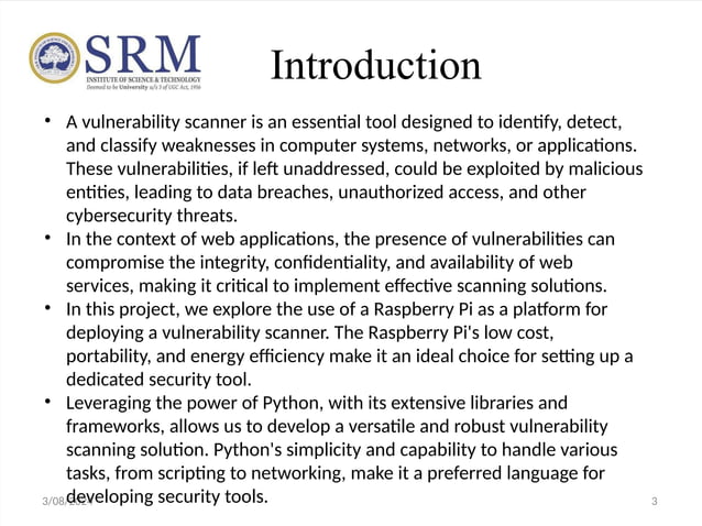 vulnerability scanner on web application.pptx
