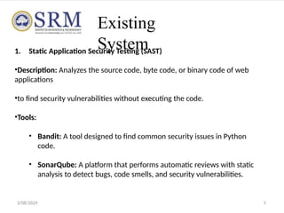 vulnerability scanner on web application.pptx