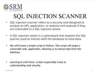 vulnerability scanner on web application.pptx